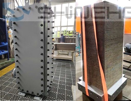 Welded Bloc-Wave Plate Heat Exchanger